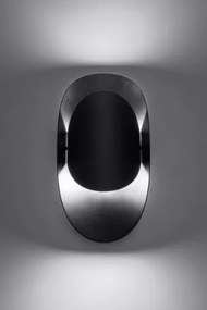 Nástěnné svítidlo SOLLUX Tear G9 1x40W bez zdroje SL.1063 černá