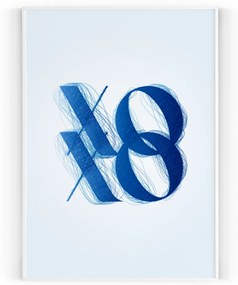 Plakát / Obraz XoXo Pololesklý saténový papír 210 g/m² A4 - 21 x 29,7 cm