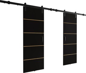 Posuvné dveře LORNI DUO PLUS 212 černý