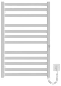 Mario-Radiators Koupelnový žebříkový radiátor HF OXFORD 170W/230V 77x53 cm bílá 6.1.0201.06.WM