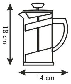 Konvice na čaj a kávu TEO 0,6 l