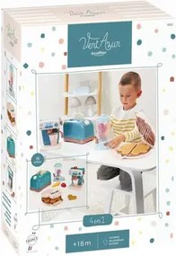 ECOIFFIER Snídaňový set 4 v 1 / Toustovač, mixér, kávovar, vaflovač /