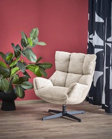 HALMAR ORINOKO křeslo béžové