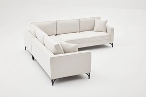 Hanah Home Rohová pohovka BERLIN krémová 258 cm