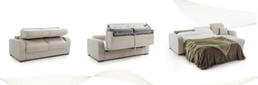 Pregio Italia sofa&relax Pohovky na spaní KALF Provedení: 3 místná rozkládací, Vzorník látek: tekno fibra 32 grey