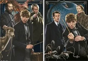 EDUCA Puzzle Fantastická zvířata / 2x500 dílků / od 10 let