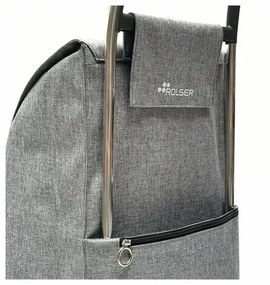 Rolser Nákupní taška na kolečkách Jolie Tweed RG2, šedá