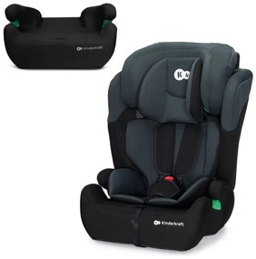 KINDERKRAFT - Autosedačka COMFORT UP i-Size (76-150 cm) tmavě šedá