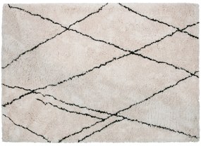 WOOOD CLEO koberec bíločerný 200x300cm