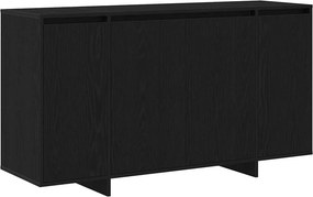 Servírovací skříň Černý dub 135 x 41 x 75 cm Kompozitní dřevo 3333895