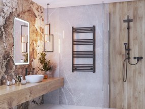 Erga Basic, topné těleso 1200x600 mm, 555 W, černá, ERG-LAV-BASIC-12060-BK