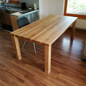 KULHÁNEK Jídelní stůl z dubového masivu Velikost desky: 250x90 cm