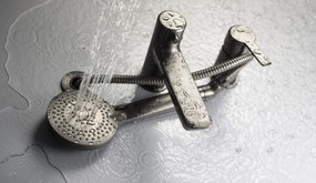 Deante Arnika, 3-otvorová vanová baterie, grafitová, DEA-BQA_D13M