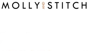 Molly and Stitch obojek pro psy ,,Touch of Leather” oranžový se zlatými prvky (Molly and Stitch obojek pro psy ,,Touch of Leather” oranžový se)