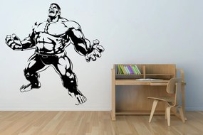 Lepy.cz Samolepka na zeď Hulk níčit Velikost (šířka x výška): 60x62cm, Barevná varianta: Levandulová
