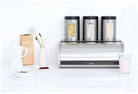 Brabantia Roll Top Chlebník - 17,5x44,5x27 cm - matná ocel