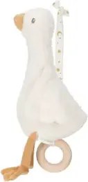 Little Dutch Hudební husa Newborn Naturals / od 0 měsíců