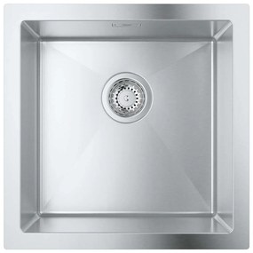 Grohe - Dřez K700 s odtokem, 46x46 cm, kartáčovaná nerez 31578SD1