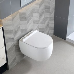 BPS-koupelny Podomítkový modul Geberit DuoFix s WC mísou LE-WH-TR-01 + ovládací tlačítko Delta 30 chrom