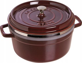 Hrnec hrnec na vaření v páře Staub La Cocotte 5,2 l brusinkový K3