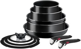 Sada nádobí tefal sada nádobí 10 ks ingenio easy cook n clean l1549042