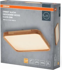 Osram - LED Stmívatelné stropní svítidlo ORBIS ALICIA LED/16W/230V 29,2x29,2 cm