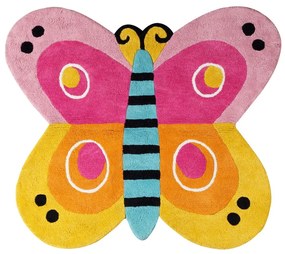 Dětský koberec 80x90 cm Butterfly – Premier Housewares