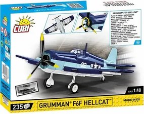 COBI 5883 II WW Grumman F6F Hellcat / 235 kostek / 1:48 / od 6 let
