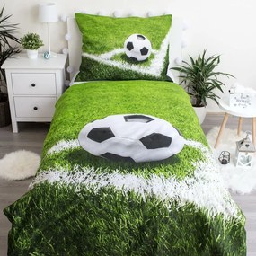 Jerry Fabrics Povlečení Fotbal - Fotbal | 140 x 200 cm / 70 x 90 cm