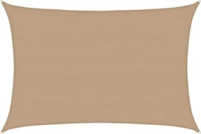 Stínicí plachta 160 g/m² taupe 5 x 7 m HDPE 311412