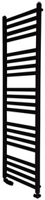 Regnis LOX, topné těleso 300x1500mm, 644W, černá matná, LOX150/30/D300/BLACK