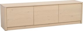 Komoda v dekoru dubu ve světle přírodní barvě 180x50x40 cm Melstone – Rowico