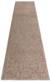 Dywany Luszczow Kusový koberec, běhoun SOFFI shaggy 5 cm béžový Rozměr koberce: 60 x 300 cm