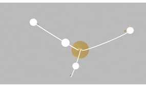 Zambelis 22248 - LED Stmívatelný lustr na lanku LED/42W/230V zlatá