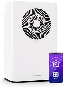 Klarstein CircleDry Smart 12 L odvlhčovač, 12 l/den, 260 W, 25-30 m², WiFi, časovač, filtr