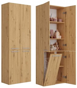 Koupelnová skříňka NEL DD 1K 60 Dub artisan