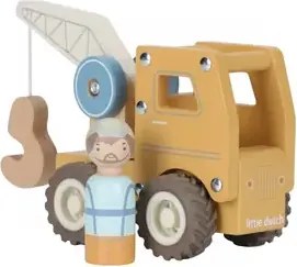 Little Dutch Autojeřáb dřevěný / od 18 měsíců