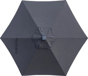 Doppler ACTIVE zahradní slunečník 300 cm antracit