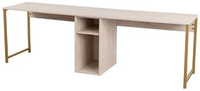 Designový psací stůl Geillis 240 cm travertin