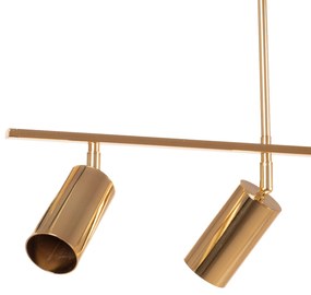 Toolight - Elegantní stropní svítidlo 5xGU10 APP210-3CPR, zlatá, OSW-03401