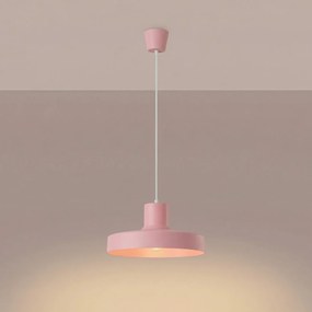 Sollux Lighting Závěsné svítidlo BILO růžové