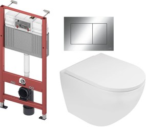 Set podomítkový WC modul Tece Base 9400407, záchodová mísa Oltens Hamnes 42013000, 45109000, 9.240.401