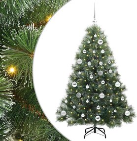 Umělý vánoční stromeček s stojanem Zelená 150 cm PE a PVC 3397840