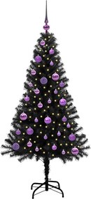 Vánoční stromeček Černá 150 cm PVC 3396471