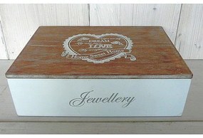 Dřevěná krabička na šperky Dream WY0031