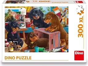 DINO Jezevčíci / 300 dílků / XL / od 6 let