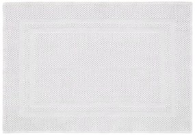 OnaDnes -20% Bílá bavlněná koupelnová předložka Kave Home Yanay 50 x 70 cm