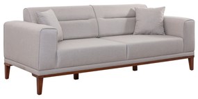 Hanah Home Dvoumístná pohovka LIONES krémová 223 cm