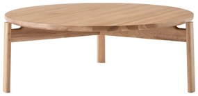 AUDO (MENU) Konferenční stolek Passage, Ø90, Natural Oak