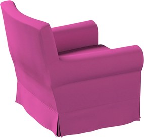 Potah na křeslo IKEA Ektorp Jennylund barva růžová látka pletený vzor